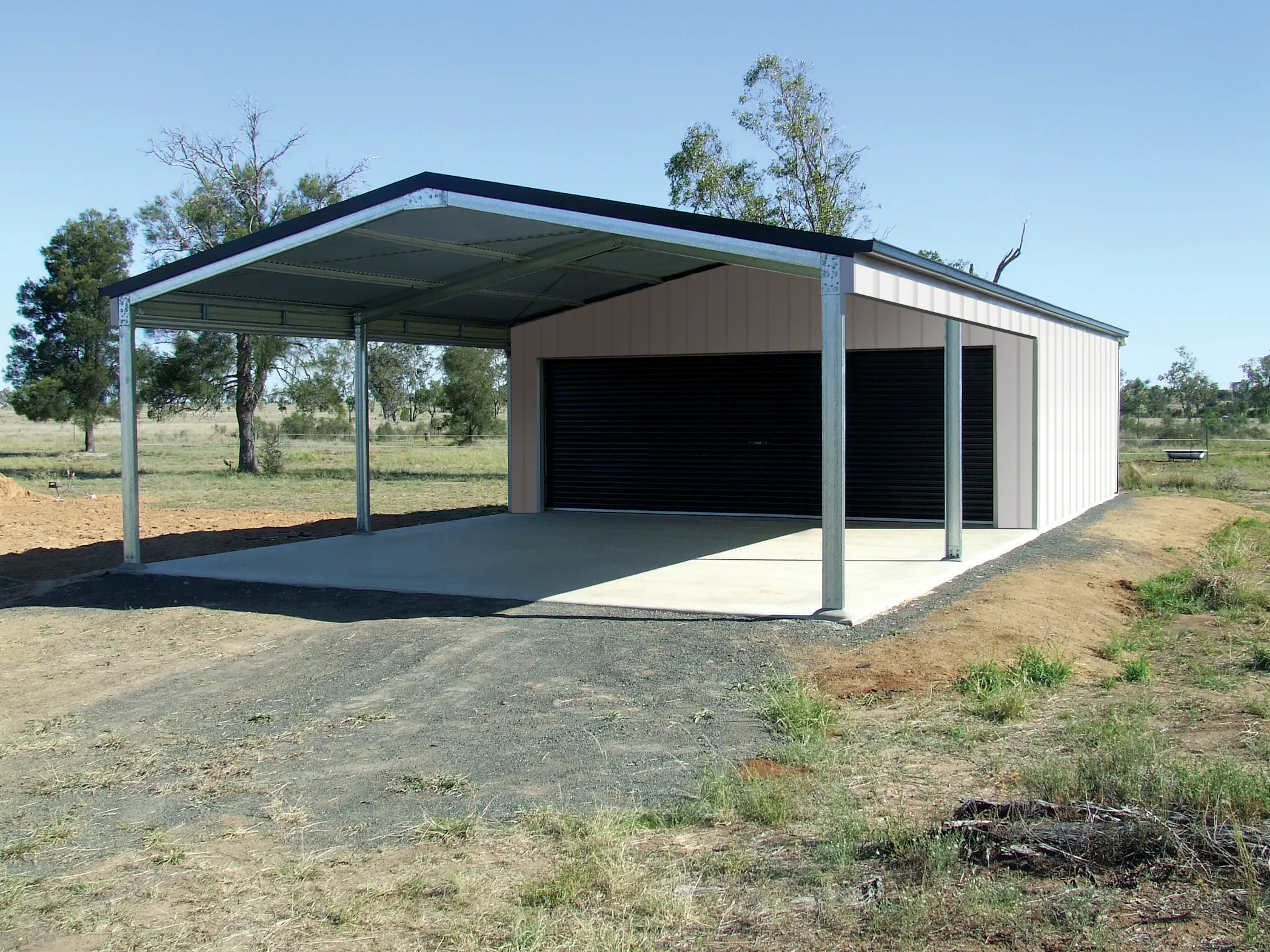 Double Garages | View Sizes & Prices | Aussie Steel