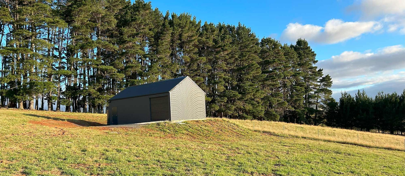Storage Shed with a View