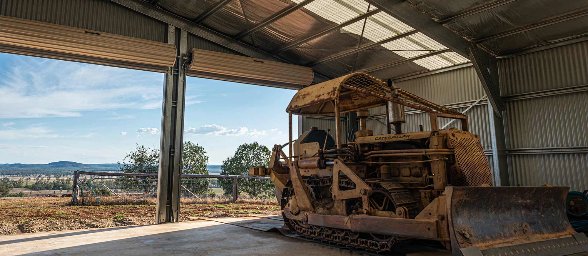 Machinery Storage Spectacular in Paperbark