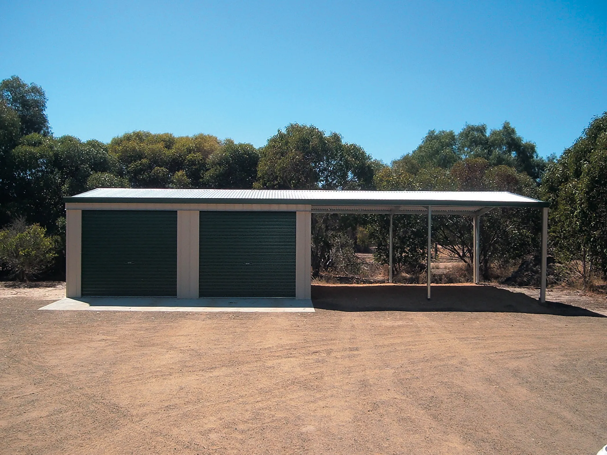 Double Garages | View Sizes & Prices | Aussie Steel