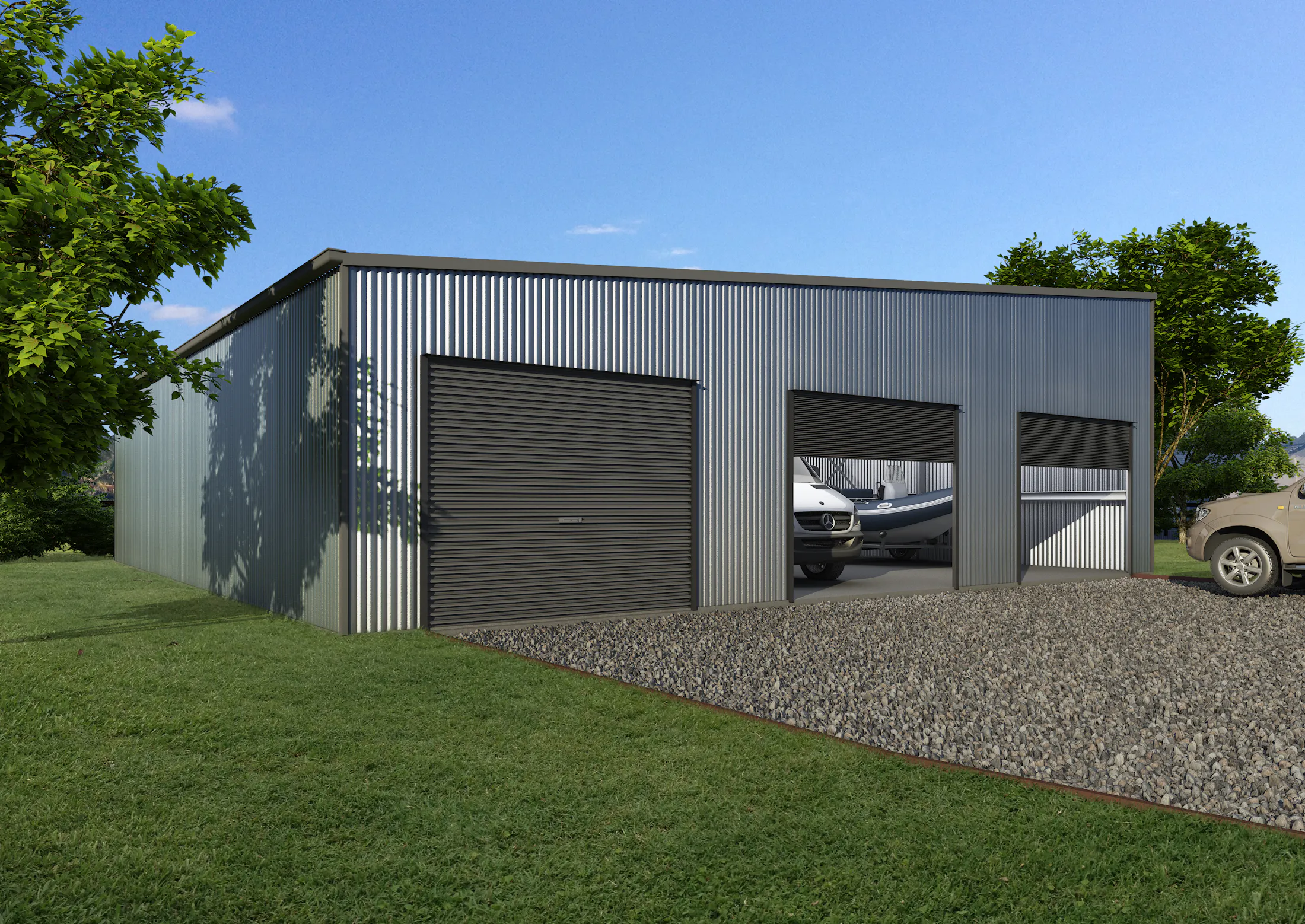 Triple Garages | 3 Car Garage | View Sizes & Prices